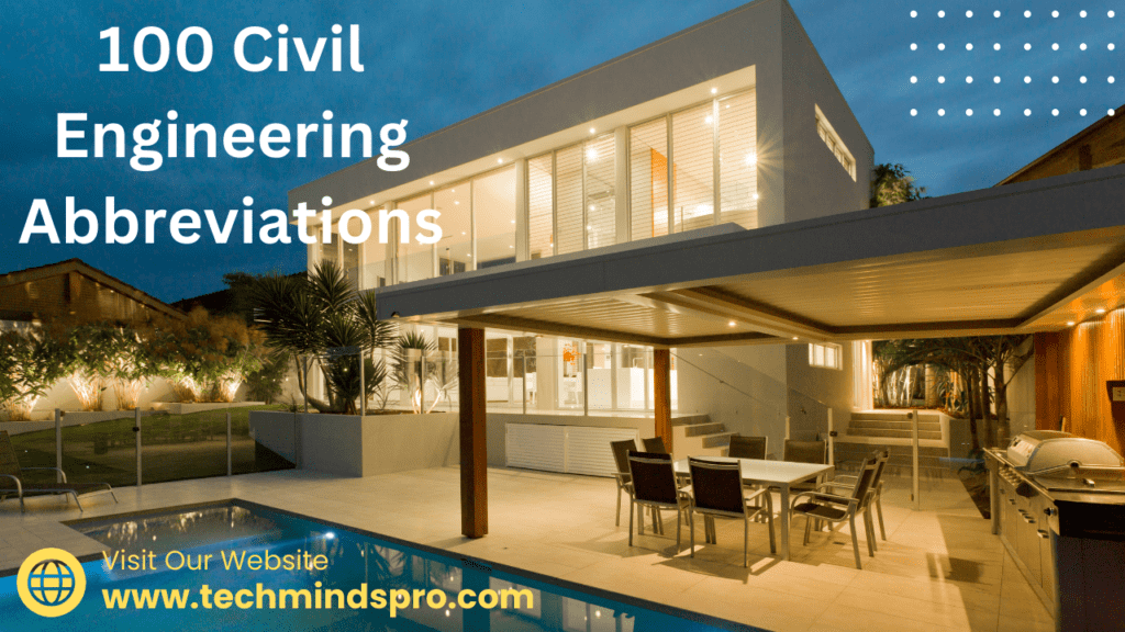 Civil Engineering Terminology and Abbreviations. 100 Important terminologies in Civil ...
