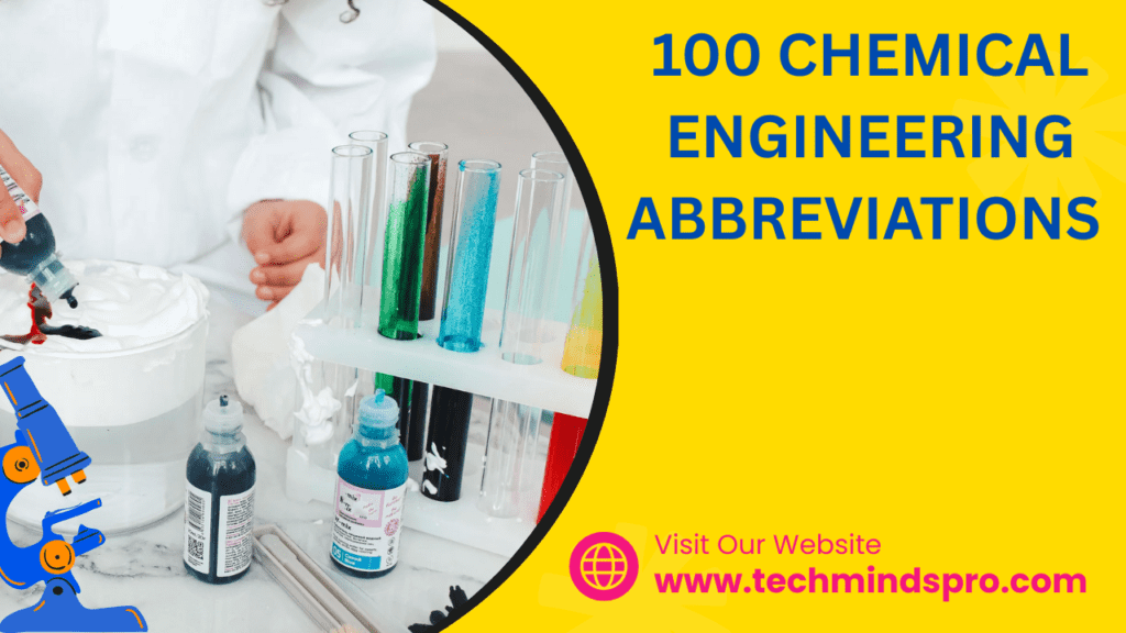 Chemical Engineering Terminology and Abbreviations. 100 Important terminologies in Chemical ...
